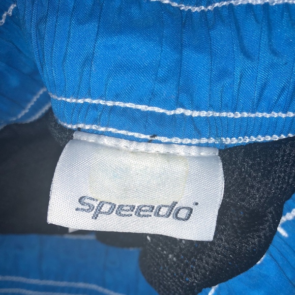 Speedo | Swim | Speedo Boy Boardshorts Med Blue Black | Poshmark
